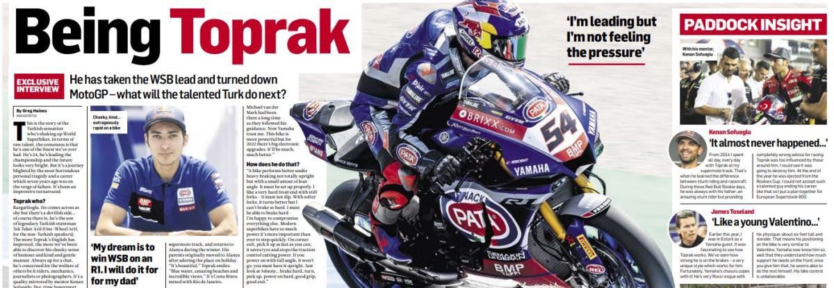 Greg interviews Turkey’s World Superbike superstar – Greg Haines ...