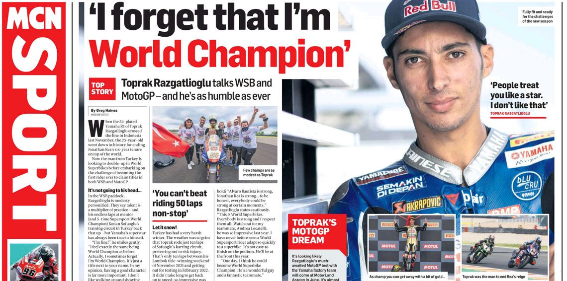 Catching up with Toprak – Greg Haines – Commentator & Presenter