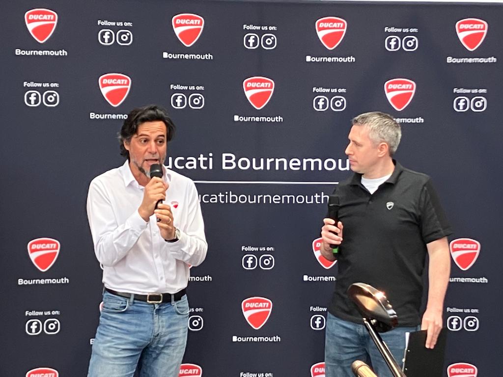Ducati Bournemouth is go! – Greg Haines – Commentator & Presenter